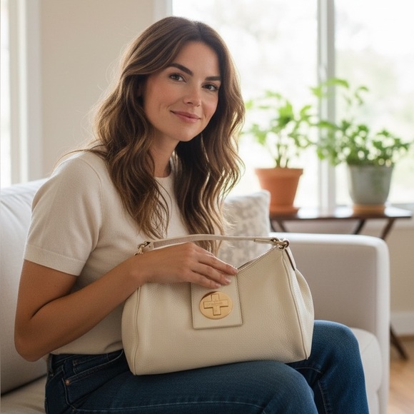 kate spade | Bags | Kate Spade Regan Small Shoulder Bag Pebble Off ...